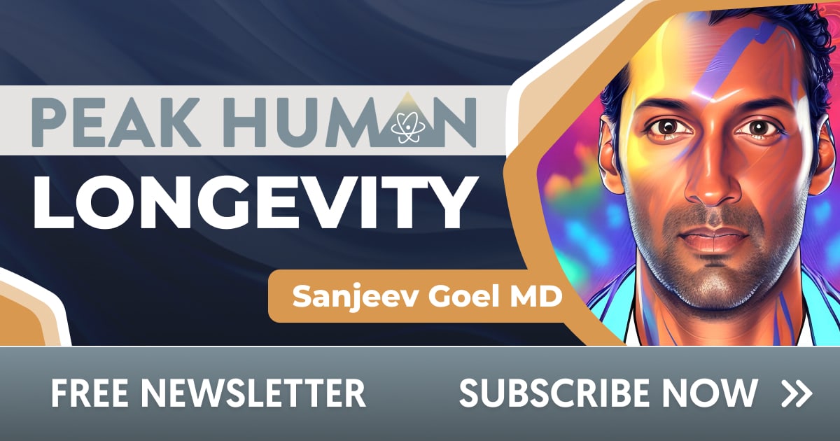 Peak Human Longevity | Free Newsletter